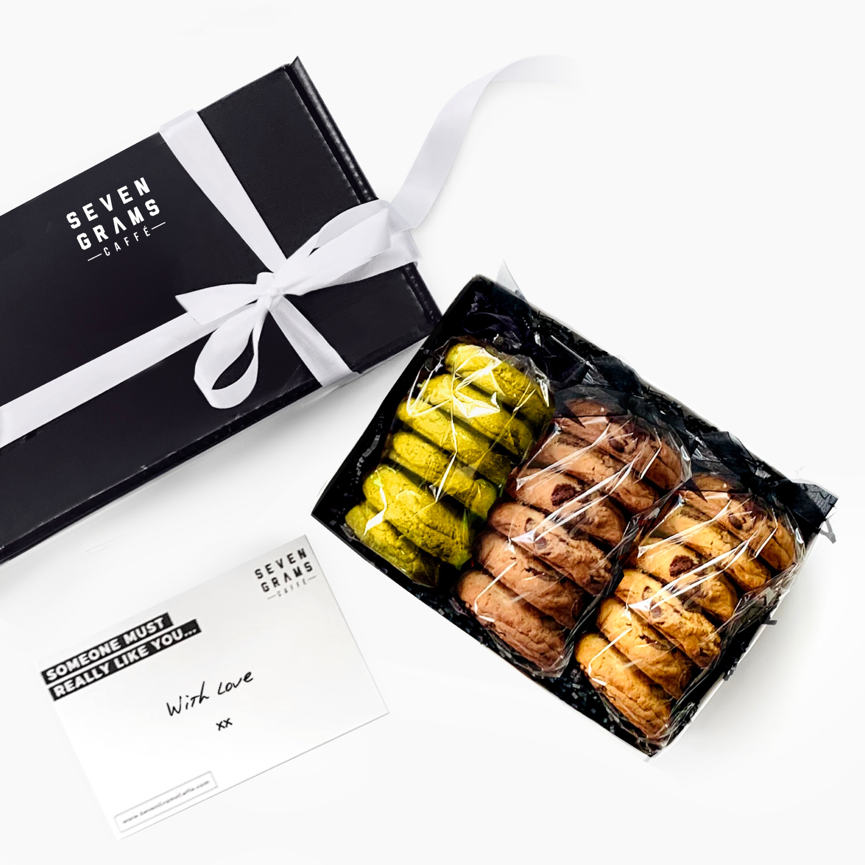Cookie Trio Gift Box – Classic, Peanut Butter, and Matcha Chocolate Ch ...